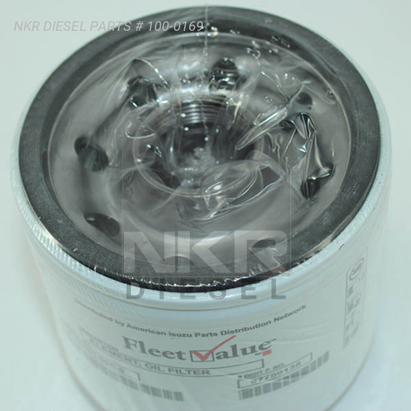 Element Oil Filter For ISUZU NPR NPR-HD NQR NRR 4HK1 5.2L 4HE1 4.8L 98 ...