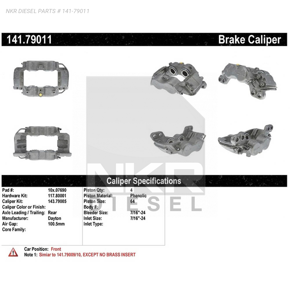 Brake Caliper - 8191501400