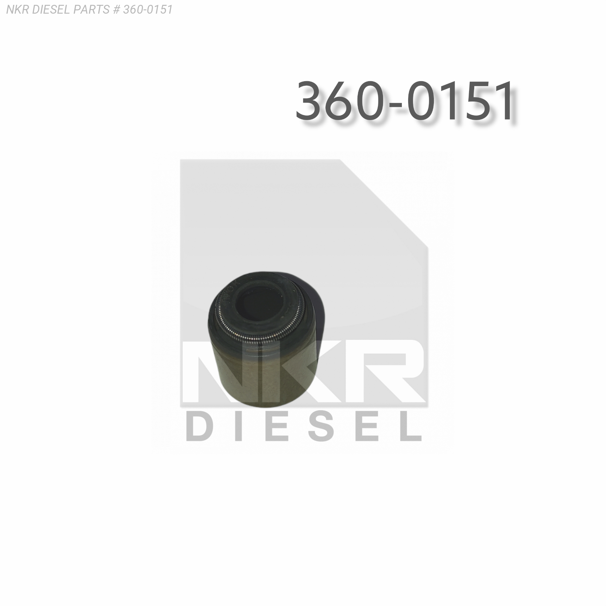 Valve Oil Seal NRR NQR NPR-HD FTR 4HK1 5.2L 6HK1 7.8L 05-16 Oem For ...