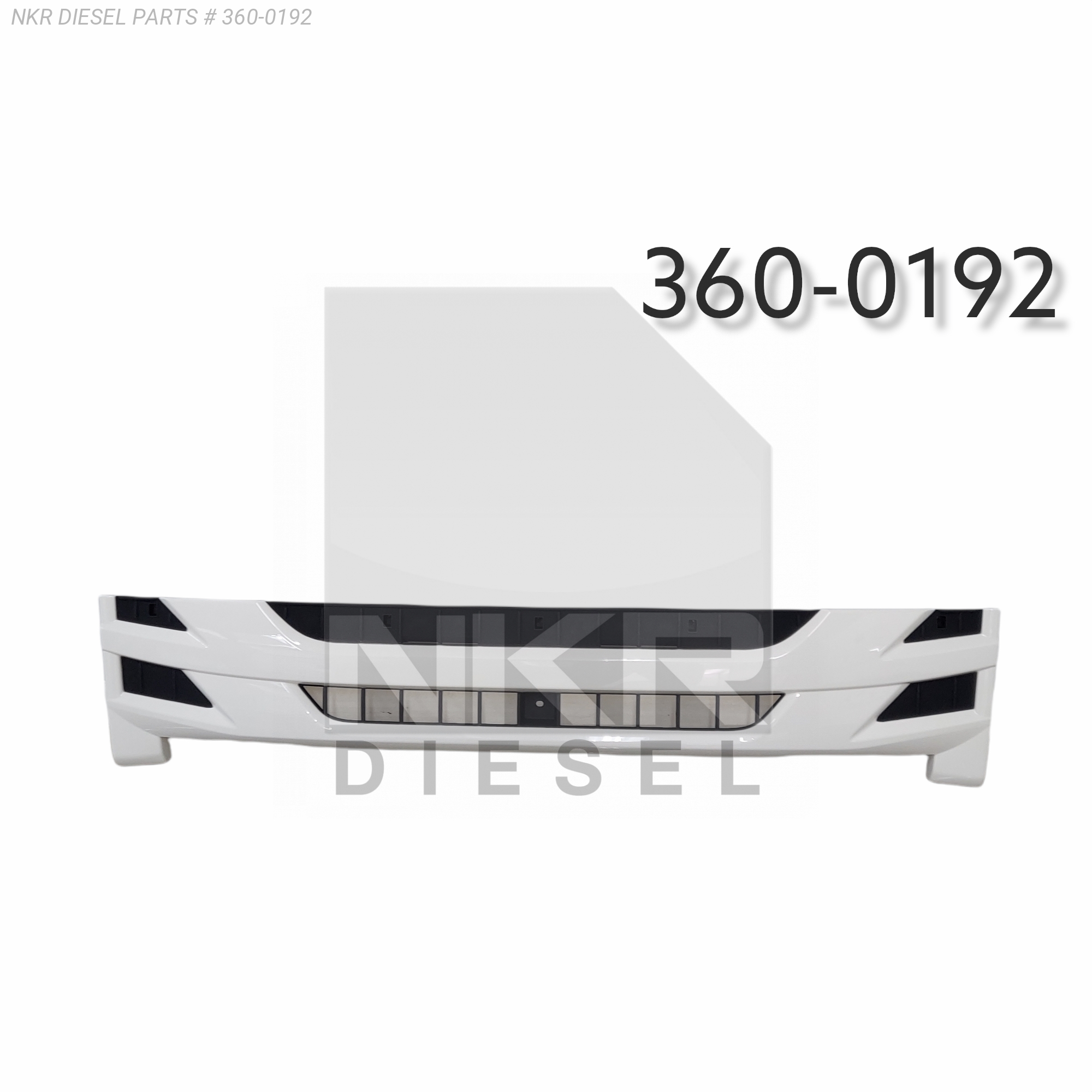 Grille Radiator For Isuzu NPR NQR NPR-HD 2015-2019 White Color - 8982442091