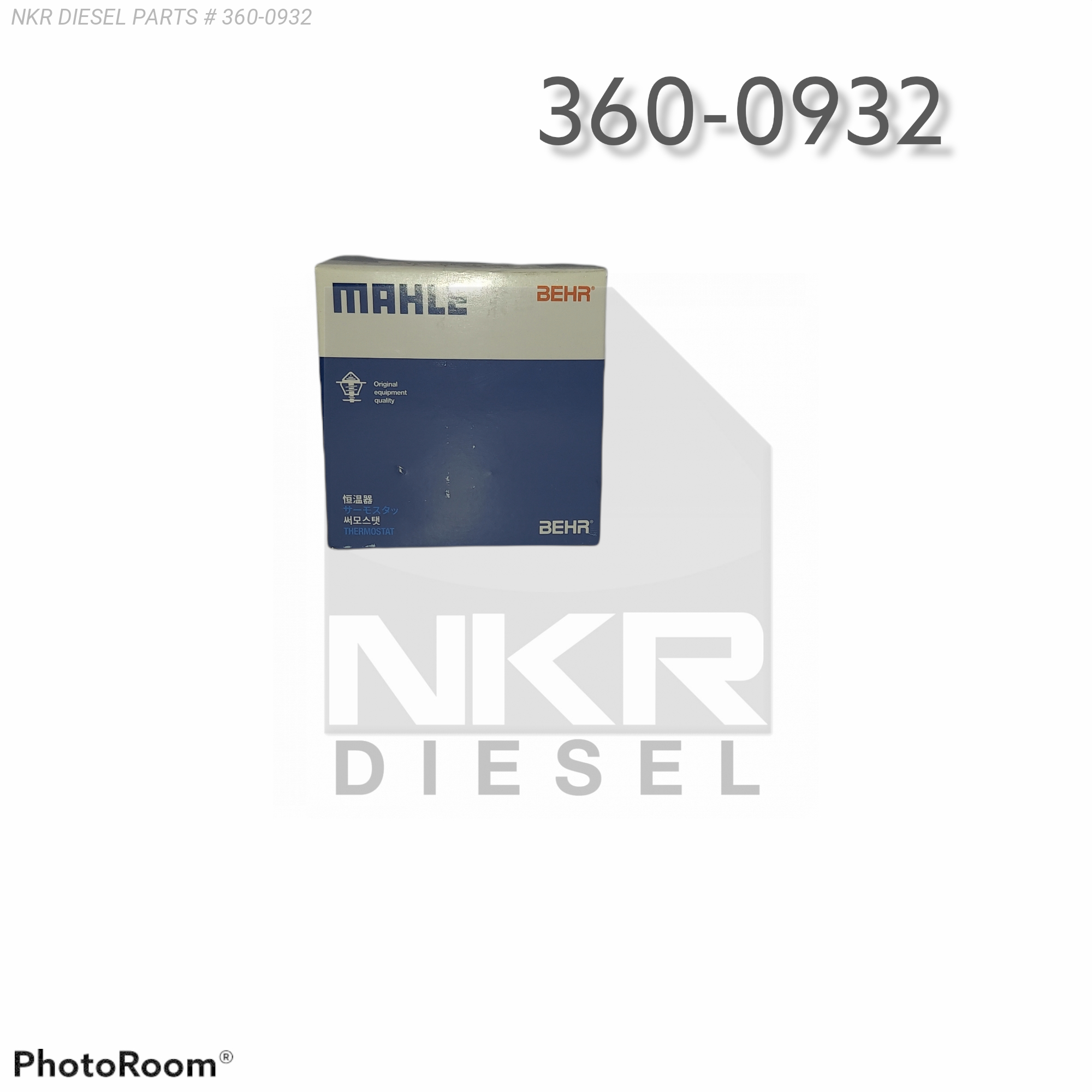 Thermostat NPR NPR-HD NQR NRR 4HE1 4.8L 4HK1 5.2L - 8973007872