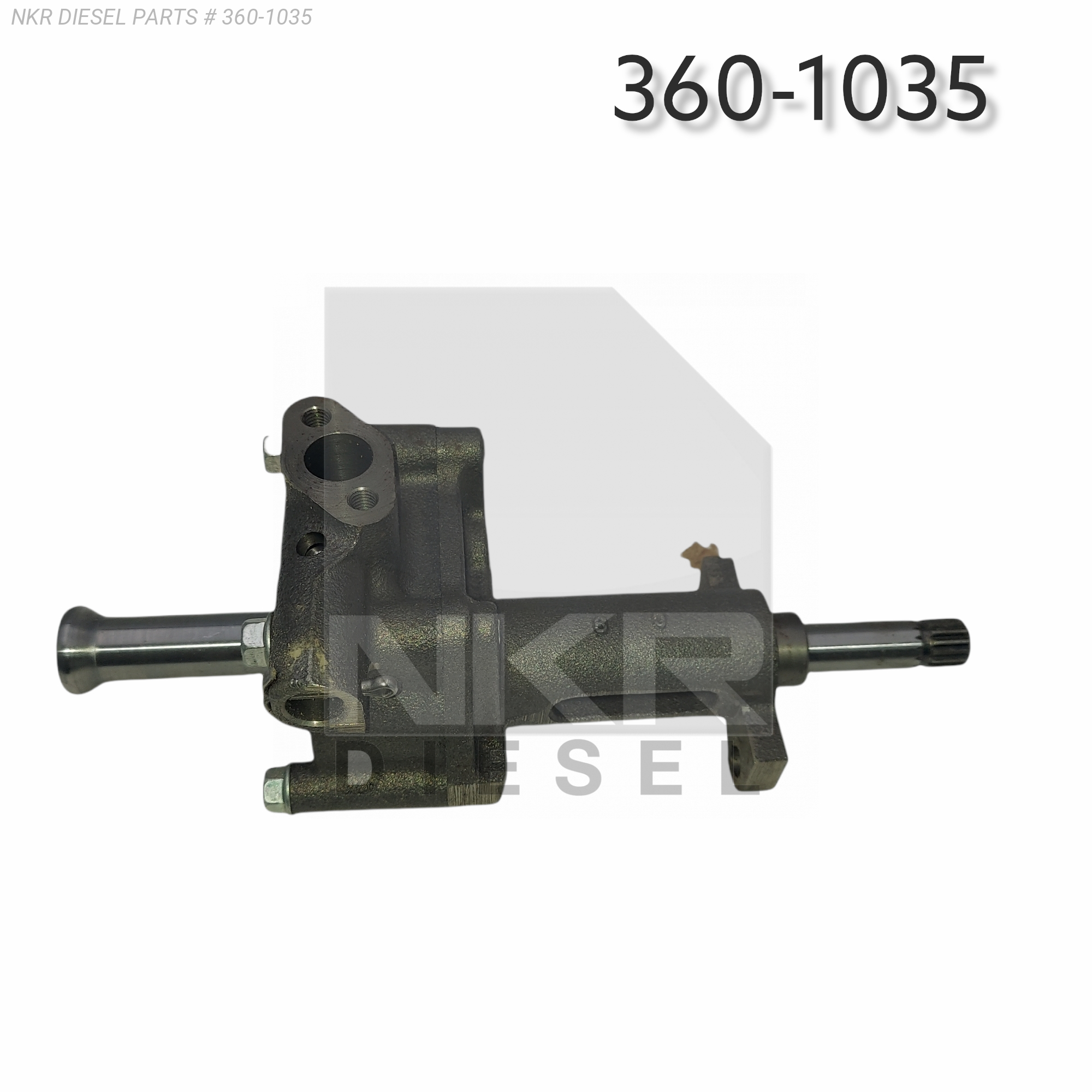Pump Asm Oil For FTR 6BG1 87 - 1131002410