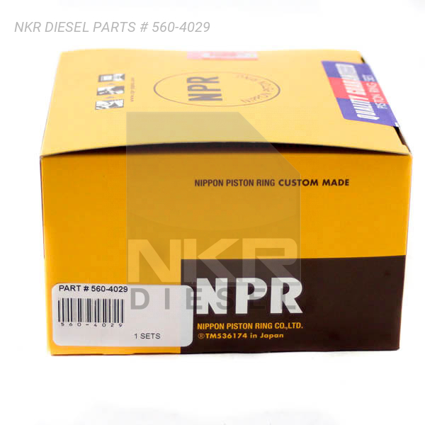 PISTON RING NPR 4HF1 4.3L 99-09 (SET 4) - 8971094620