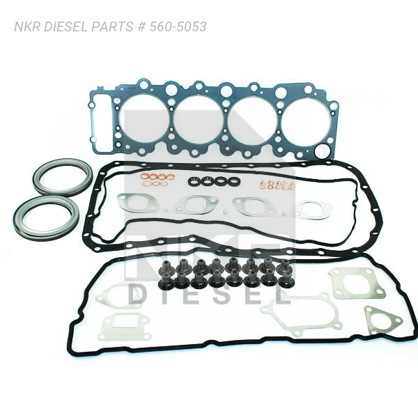 Full Gasket Set T=1.475 For Isuzu Non-Hole NPR NPR-HD NQR 05-09 4HK1 5 ...