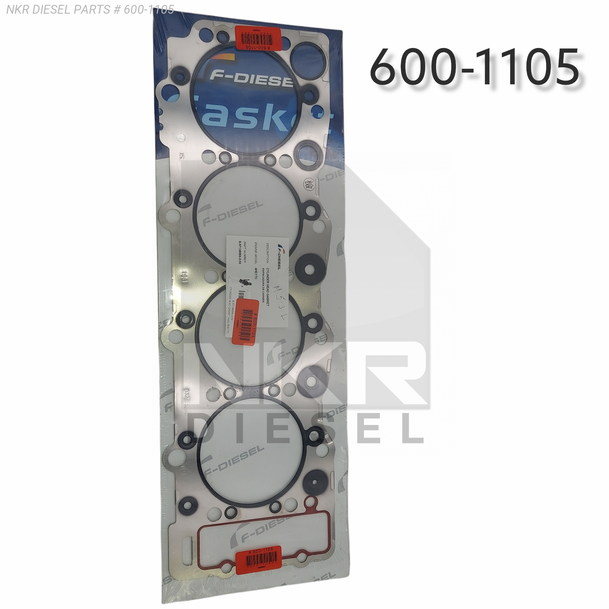 Gasket; Cyl Hd - 8971380660