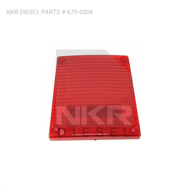 Rear Stop Signal Lens Lh Isuzu NPR NRR EVR FRR NQR - 8970669810