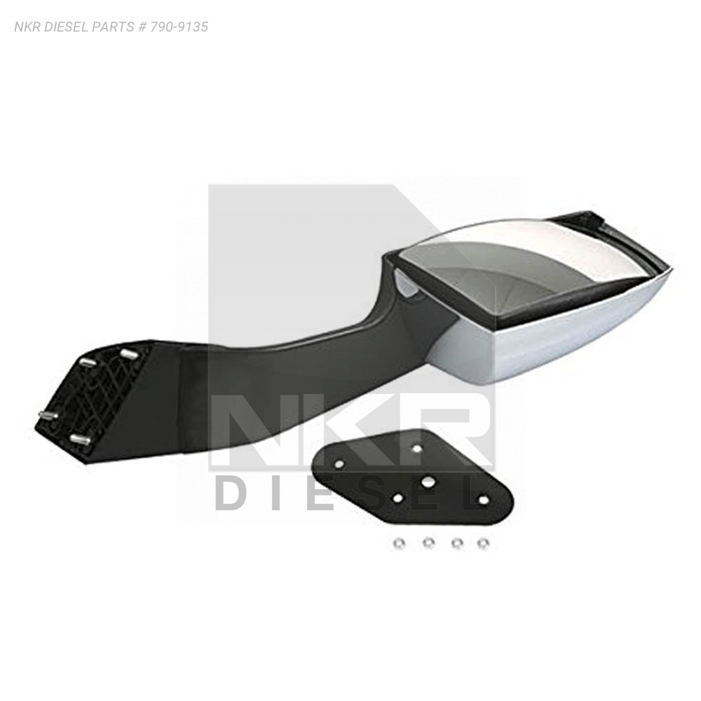 Hood Mirror For Volvo Vnl 04-18 Lh Chrome For Isuzu Truck - 82361058