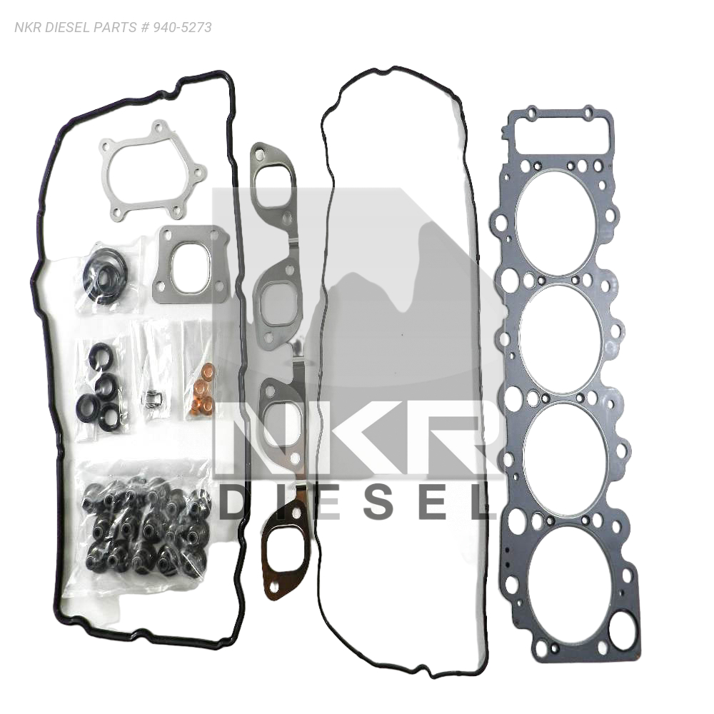 Gasket Kit Cylinder Head Overhaul For Isuzu NPR NPR-HD NQR NRR 4HK1 05 ...