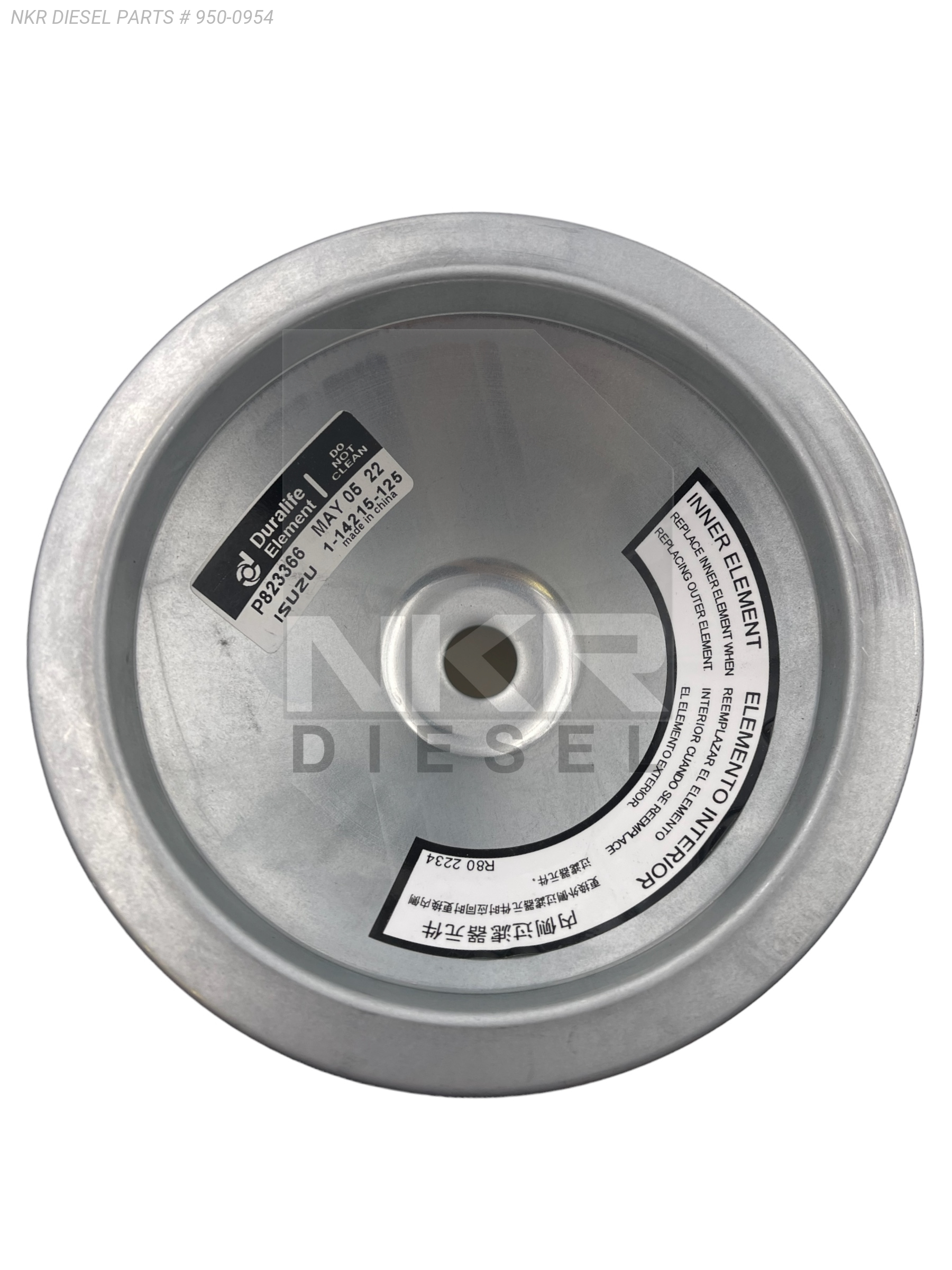 Air Filter 2000-04 Diesel 7.8L Inner - 1142151250