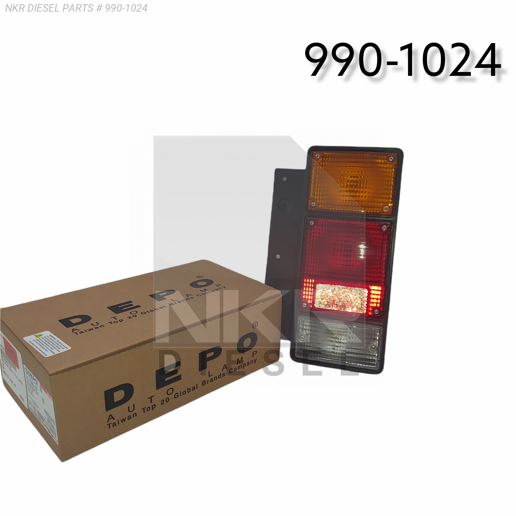 Tail Lamp RH (Passenger Side) For ISUZU Evr FSR FRR NPR - 8970658090