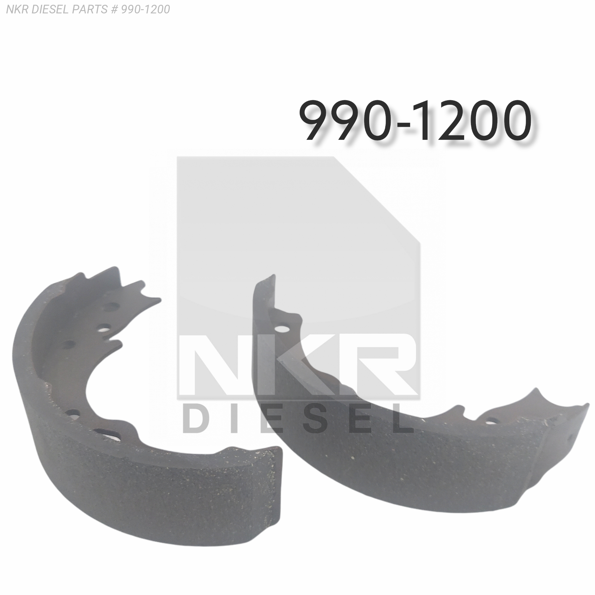 Brake Shoe Parking For Isuzu 2 Pcs NPR 4BD1 D2 3.9L 4HE1 4.8L 4HK1 5.2L ...