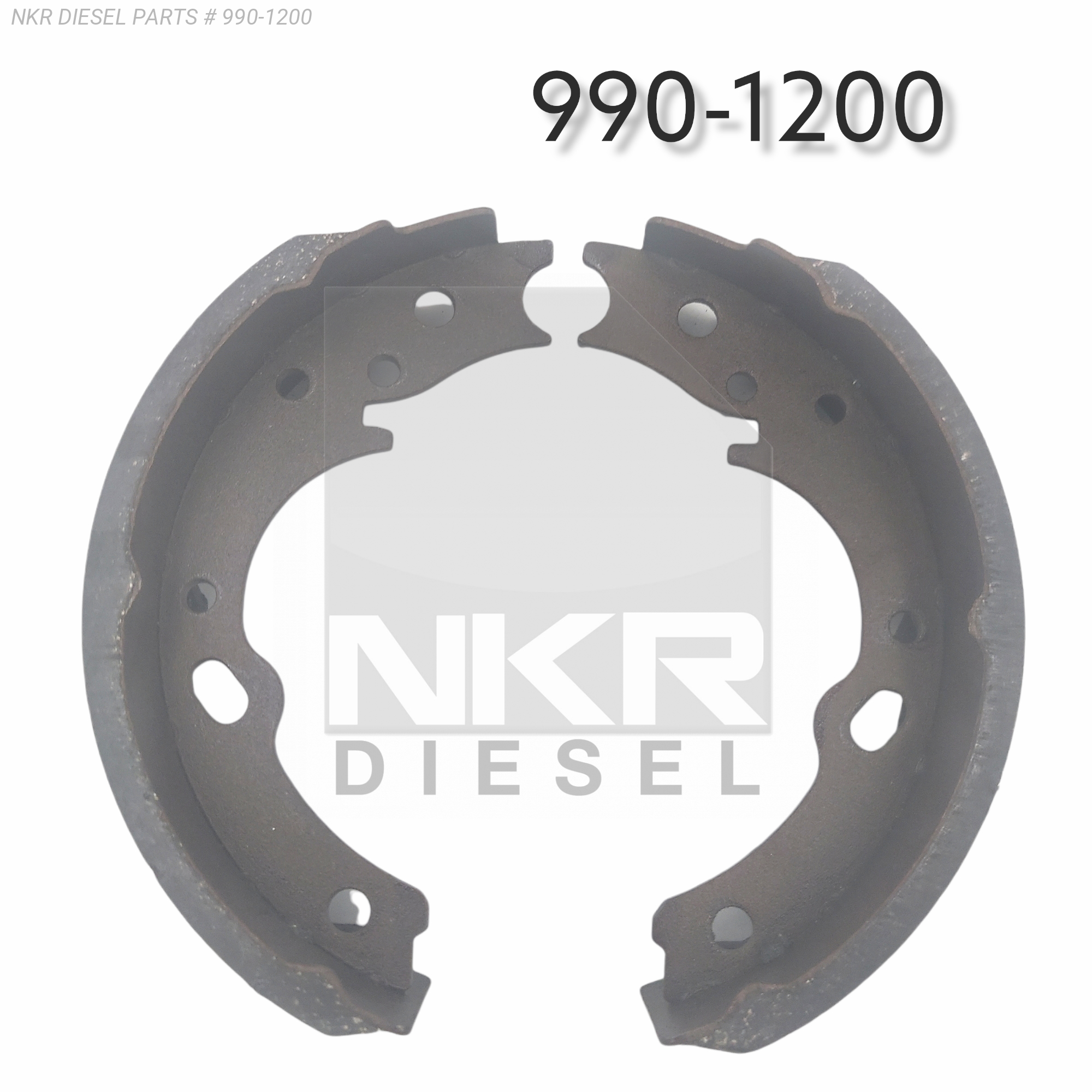 Brake Shoe Parking For Isuzu 2 Pcs NPR 4BD1 D2 3.9L 4HE1 4.8L 4HK1 5.2L ...